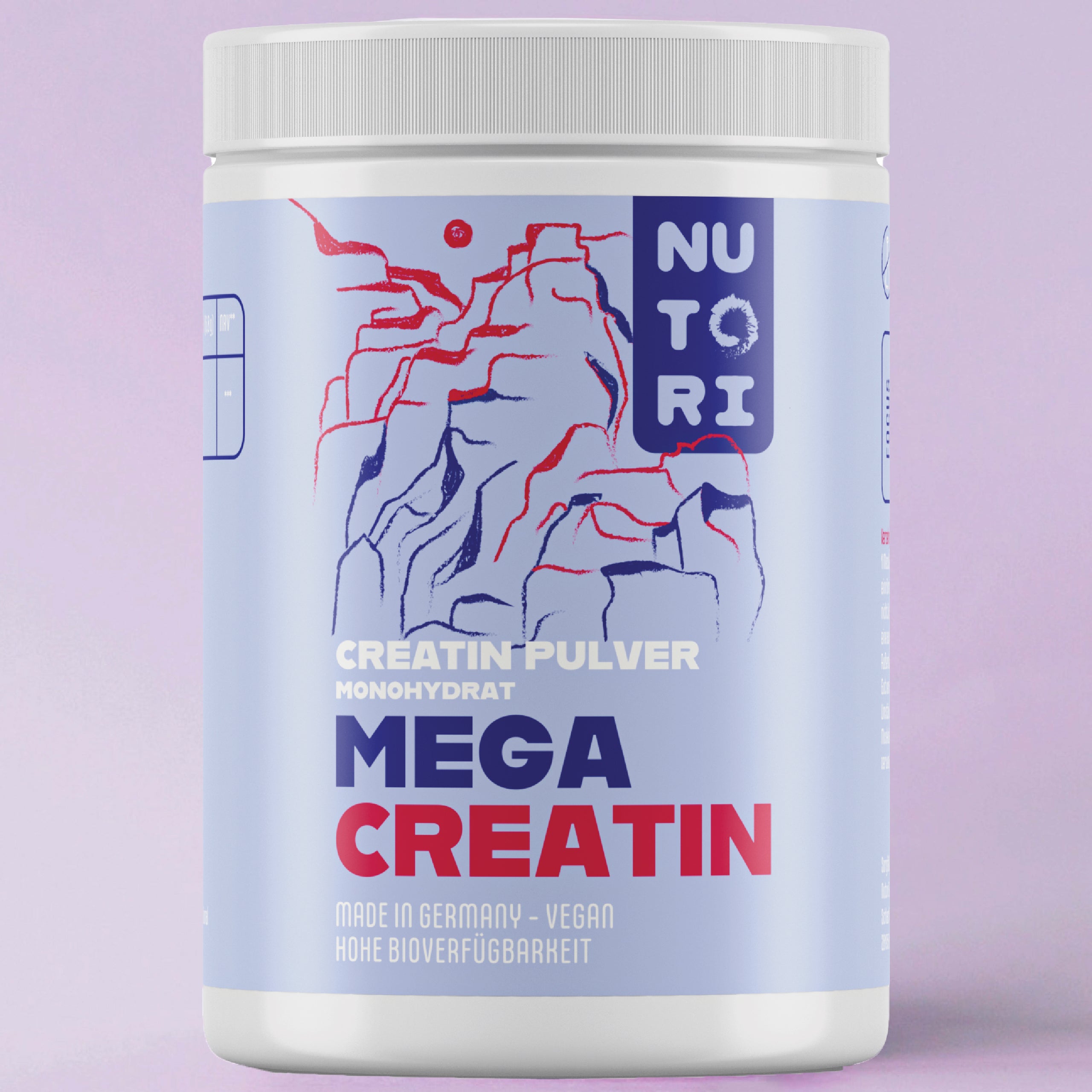 MEGA CREATIN PULVER – Nutori
